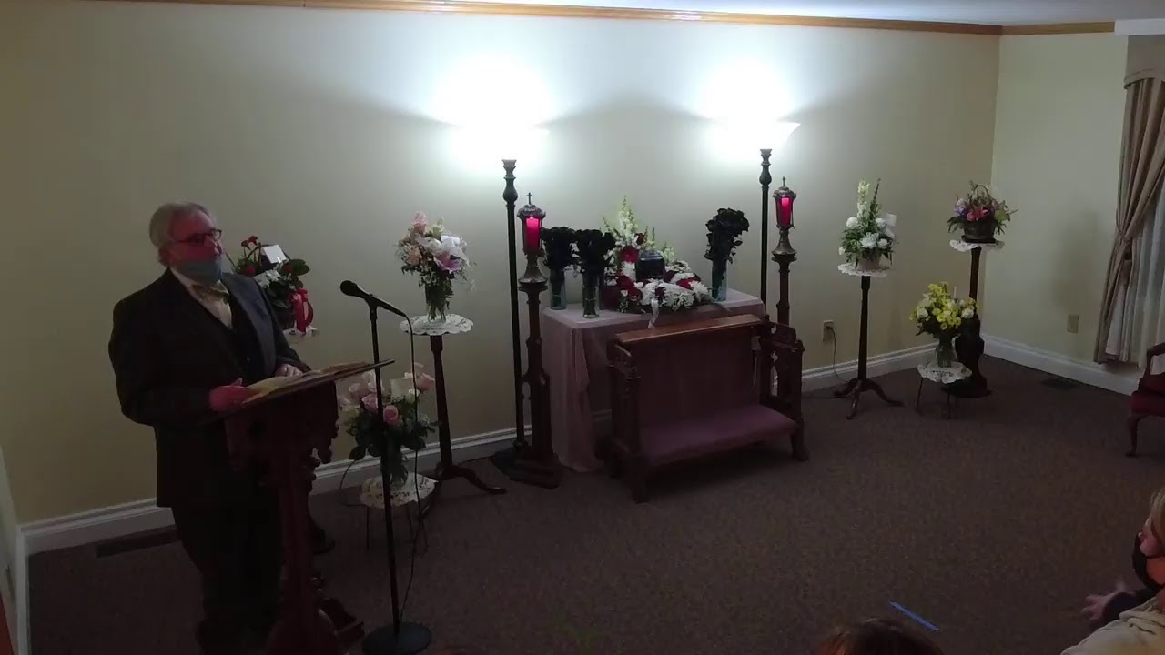 Susan Moody Funeral Service - YouTube