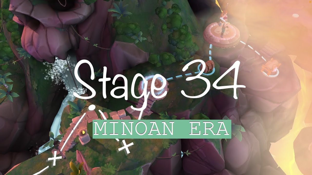 Treasure Hunt Guide - Stage 34 w/ Commentary - Minoan Era - YouTube