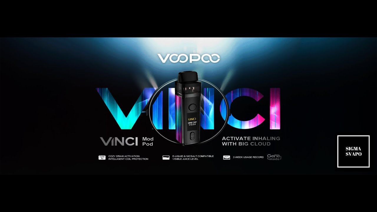 VINCI MOD POD BY VOOPOO - YouTube