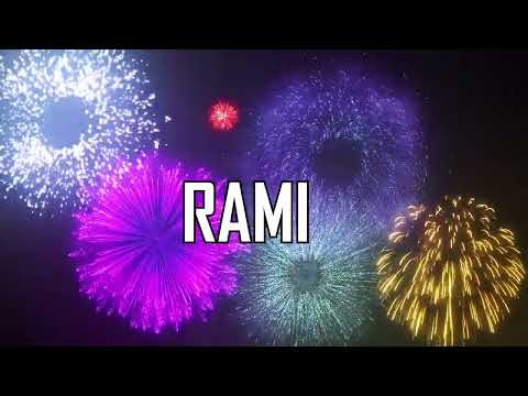 ♪♪ ALLES GUTE ZUM GEBURTSTAG RAMI  ♪♪