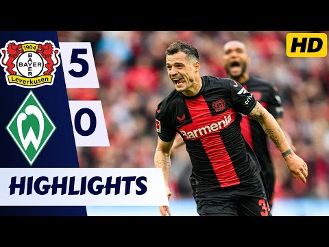 Bayer Leverkusen Vs Werder Bremen (5-0) | Extended Highlights | MD 29 – Bundesliga 2023/24