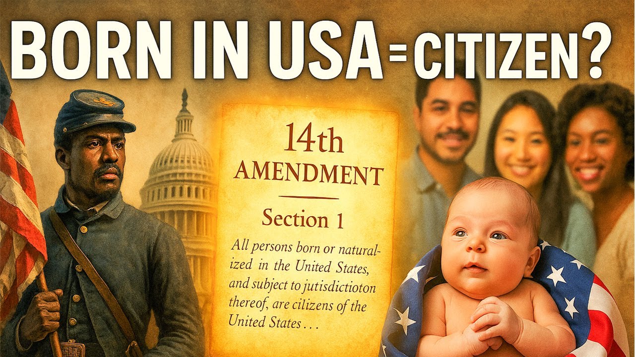 Born in the USA: Why Birthright Citizenship Exists 🇺🇸 - YouTube