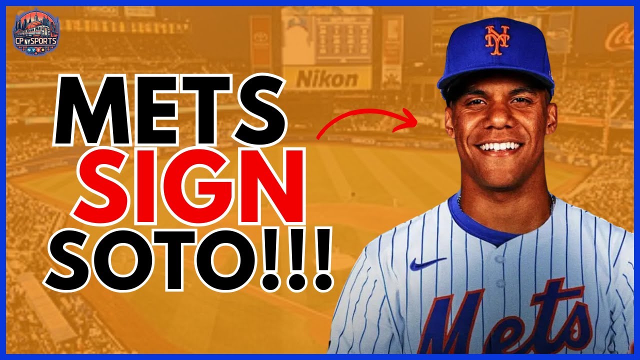 BREAKING NEWS: METS SIGN JUAN SOTO - A HISTORIC DEAL IS DONE! | MLB ...