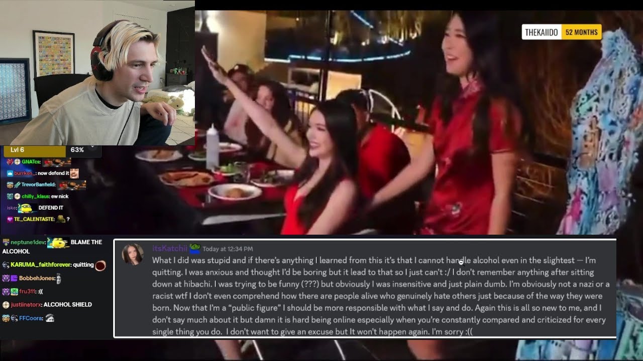 xQc Reacts to Streamer Response after doing Salute on OTK Stream - YouTube