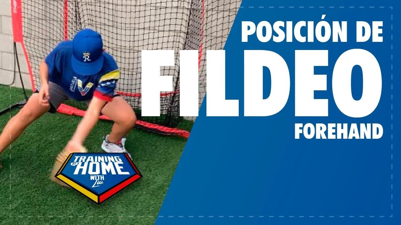 Posición de fildeo FOREHAND | FOREHAND fielding position - YouTube