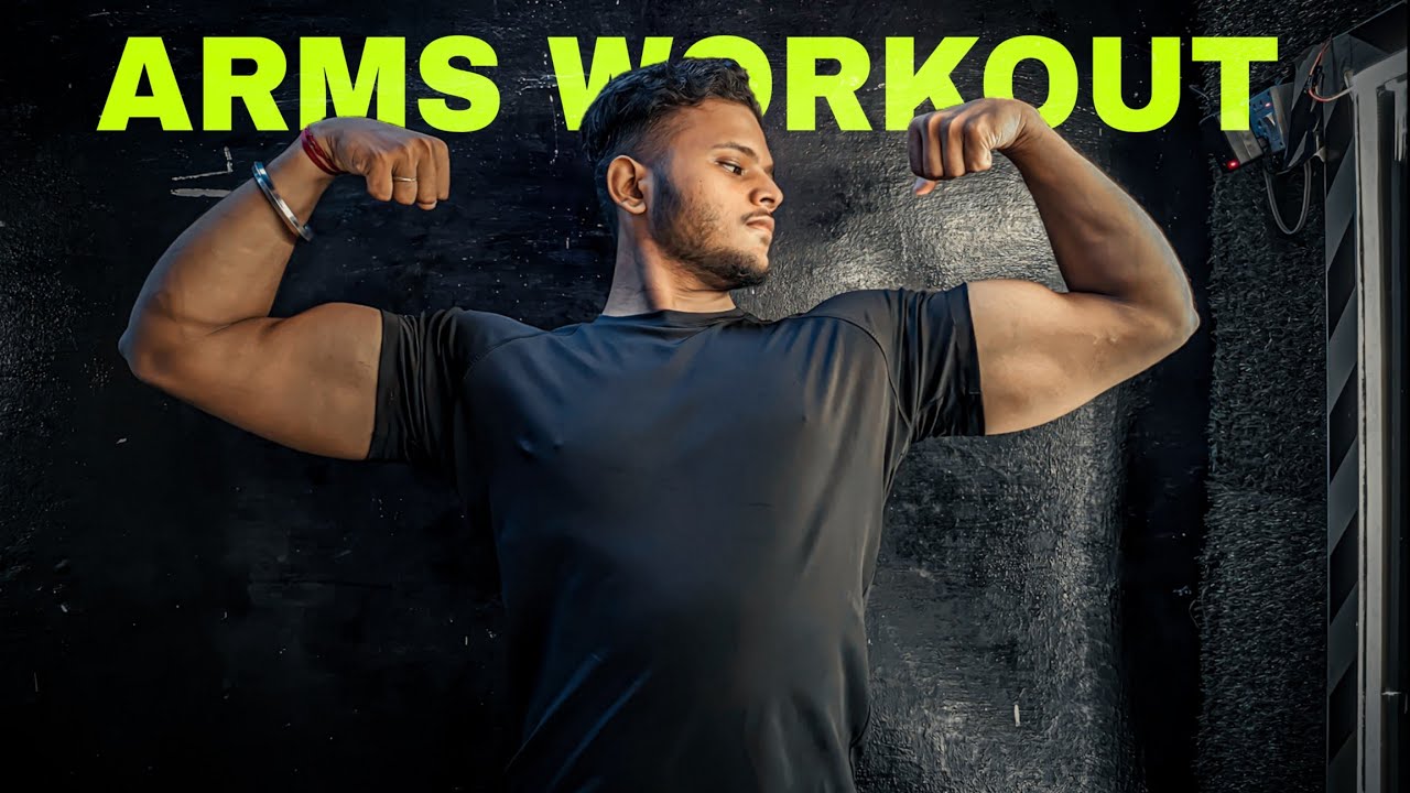 Arms Workout With Gym Bro 💪|| Gym Bro K Saath Arms Workout 🔥 #trending ...