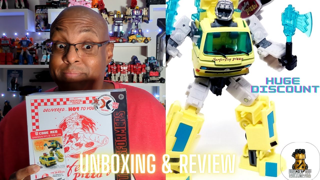 Transformers Code Red X Stranger Things Collaborative: Unboxing & Review - YouTube