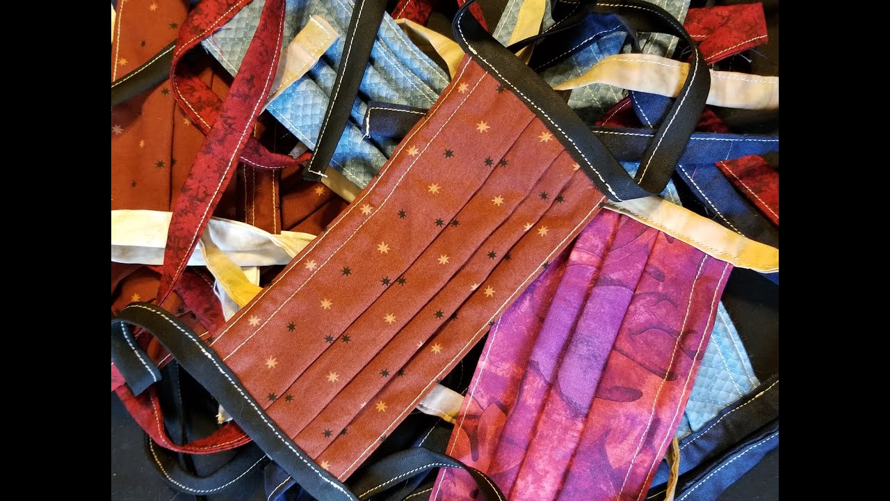 Fabric Masks - Assembly Line Sewing - YouTube