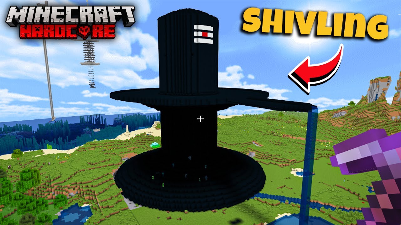 I Build Giant Shivling In Minecraft Hardcore - YouTube