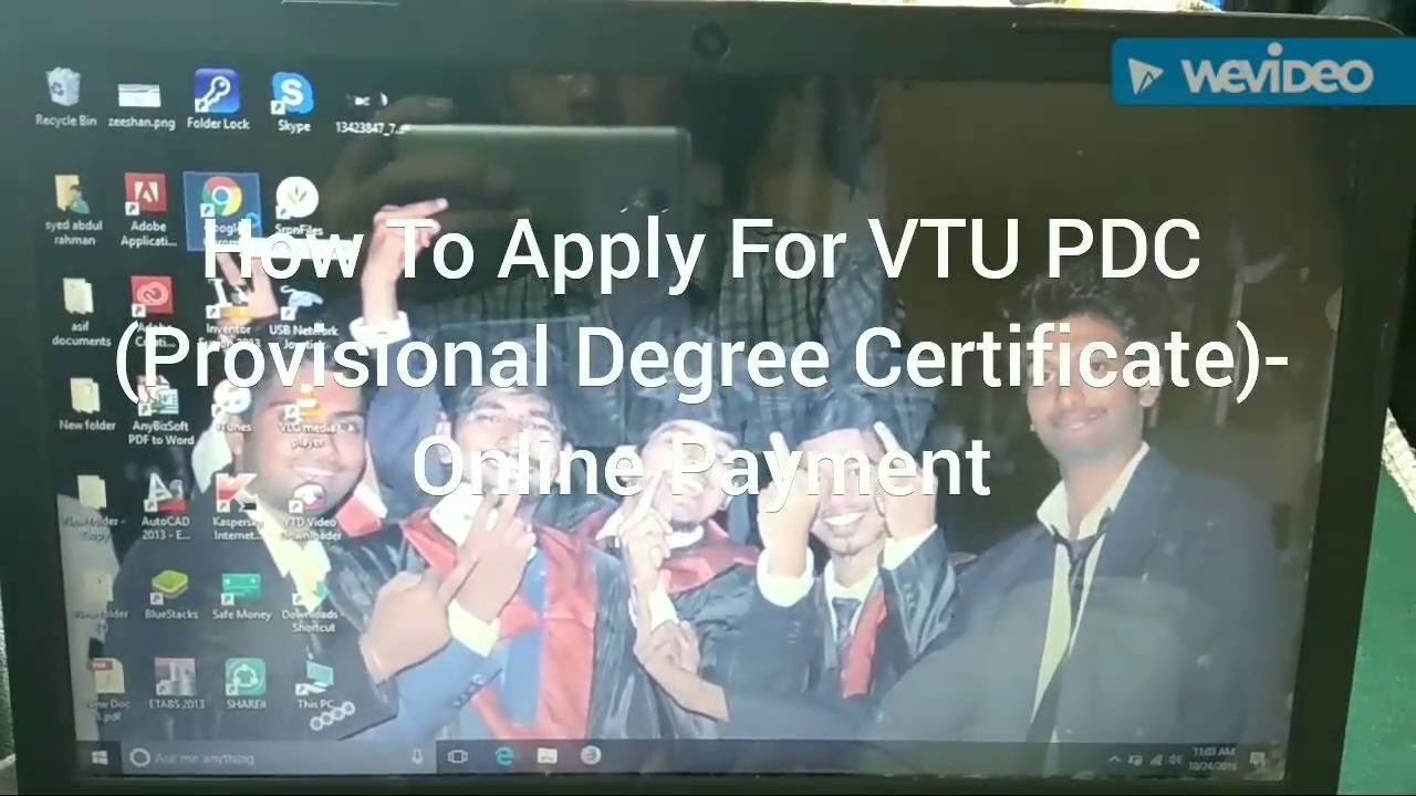 HOW TO APPLY VTU PROVISIONAL DEGREE CERTIFICATE(PDC)- ONLINE PAYMENT ...