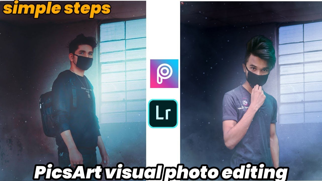 PicsArt Visual Photo Editing Tutorial in picsart | PicsArt Visual Art ...