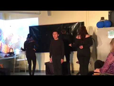 Marcus as Aaron Burr in Hamilton - YouTube