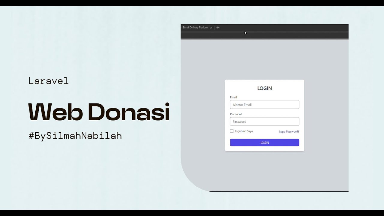 Demo Web Donasi Menggunakan Framework Laravel - YouTube