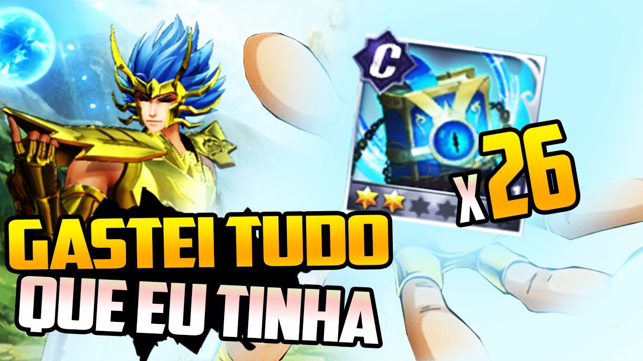AGORA VAI... PEGUEI MEU MANIGOLD | Saint Seiya Awakening ...