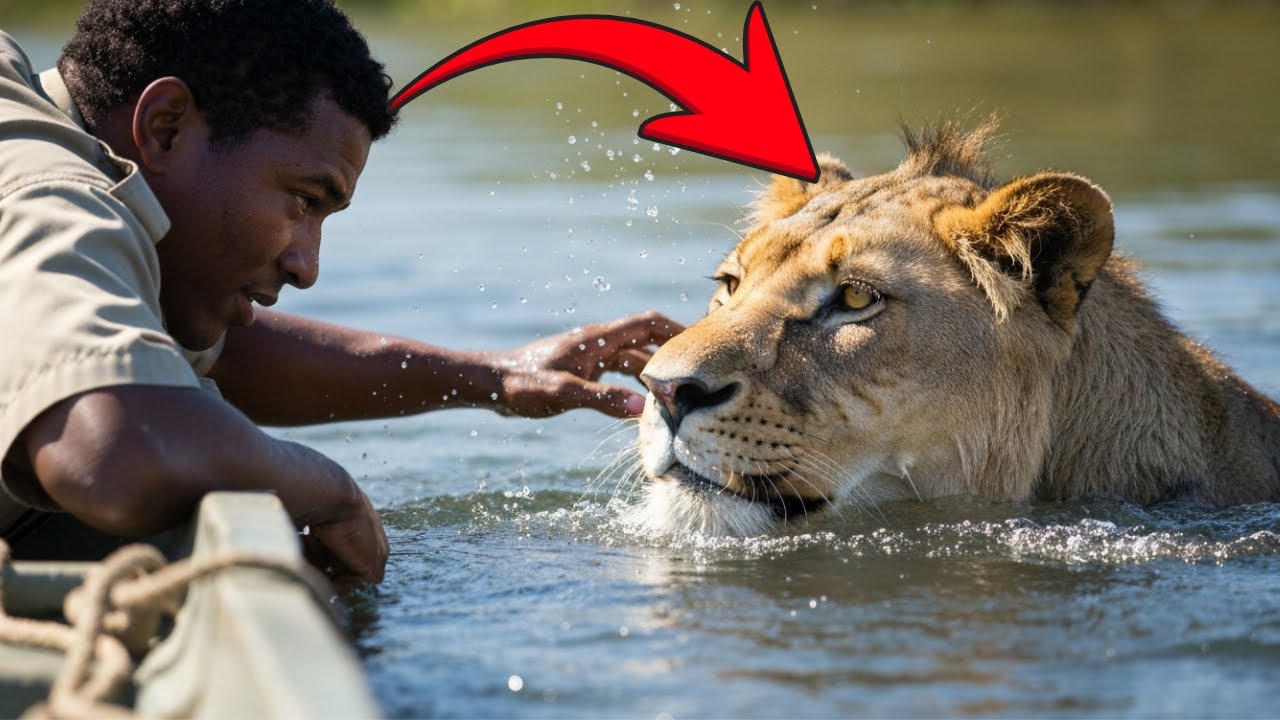 Ranger Pulls Lion From River – The Pride Did Something Unbelievable ...