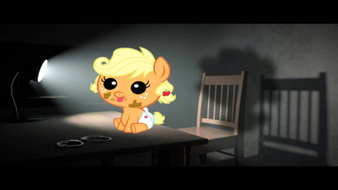 Baby Apple Jack Blue Screen & Shadow Test - YouTube