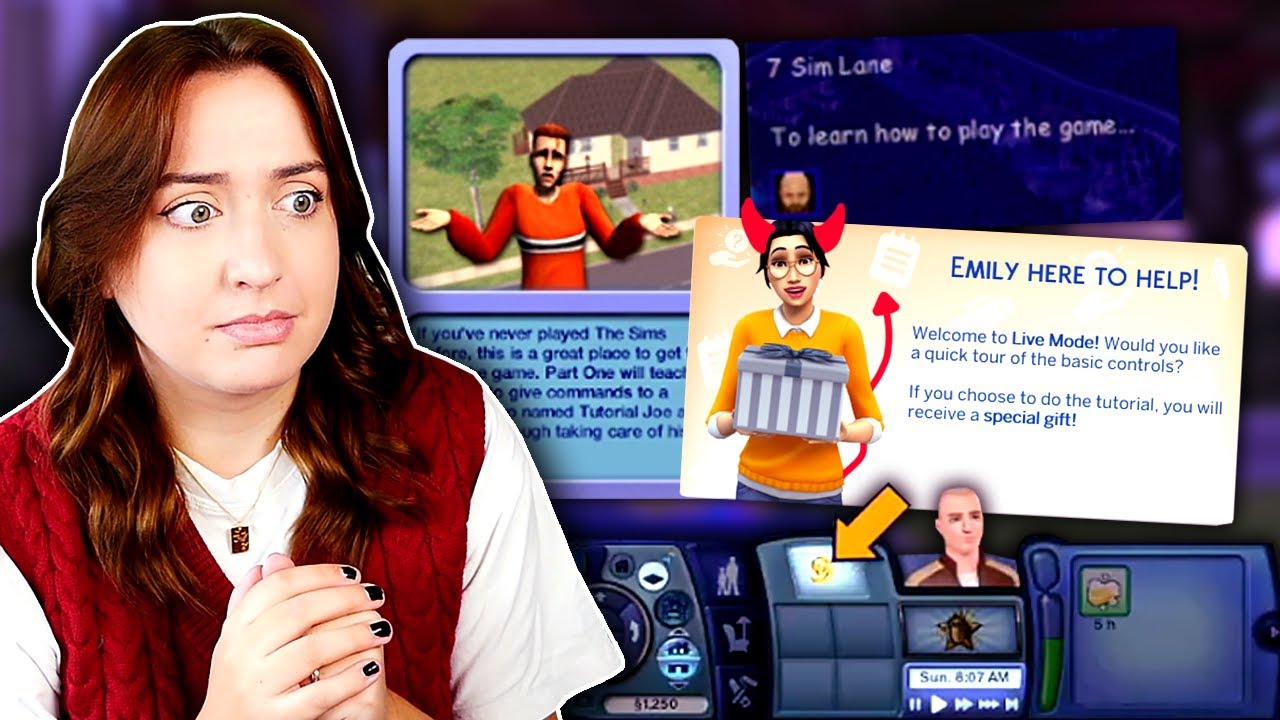 Playing every single tutorial in The Sims franchise - YouTube