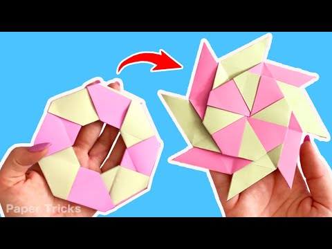 How to make Easy Origami Paper toy/ Paper antistress transformer - DIY ...