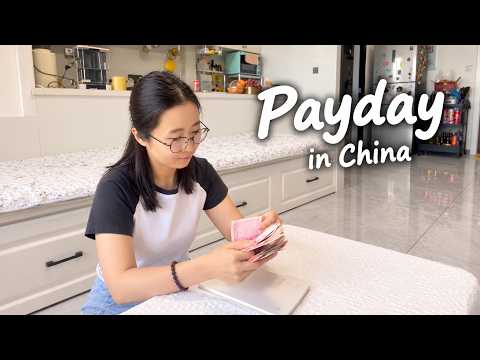 Payday in China | How I Spend My $500 Monthly Salary Living Alone in China