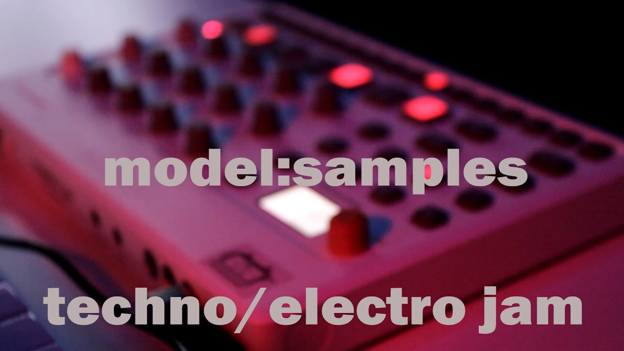 Elektron model:samples - electro/techno live jam by Monowoman - YouTube