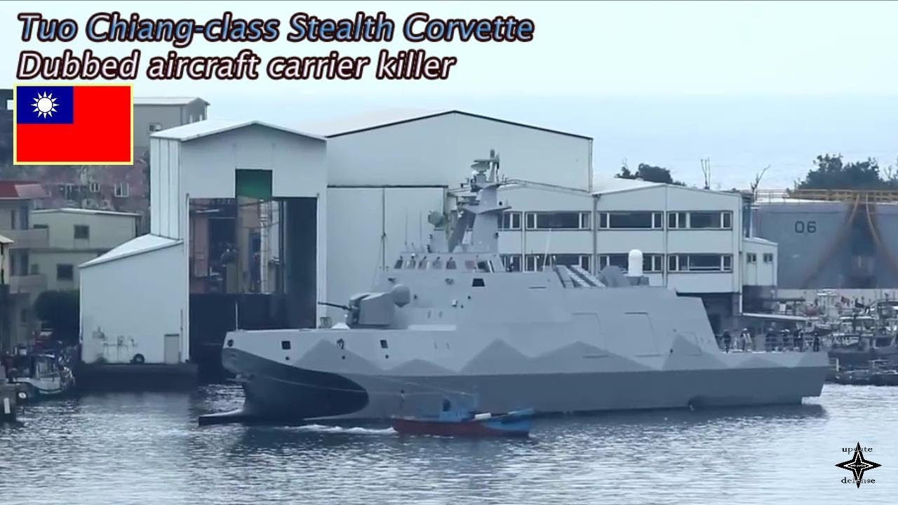 Taiwan Navy Receives Tuo Chiang class Stealth Corvette! - YouTube