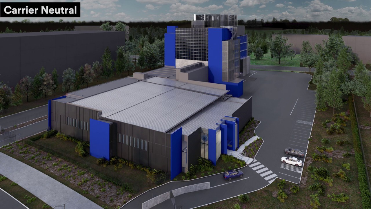 Macquarie Telecom IC3 Data Centre flythrough - YouTube