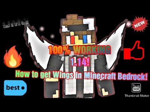 How to get Wings in Minecraft Bedrock! | 1.14! - YouTube