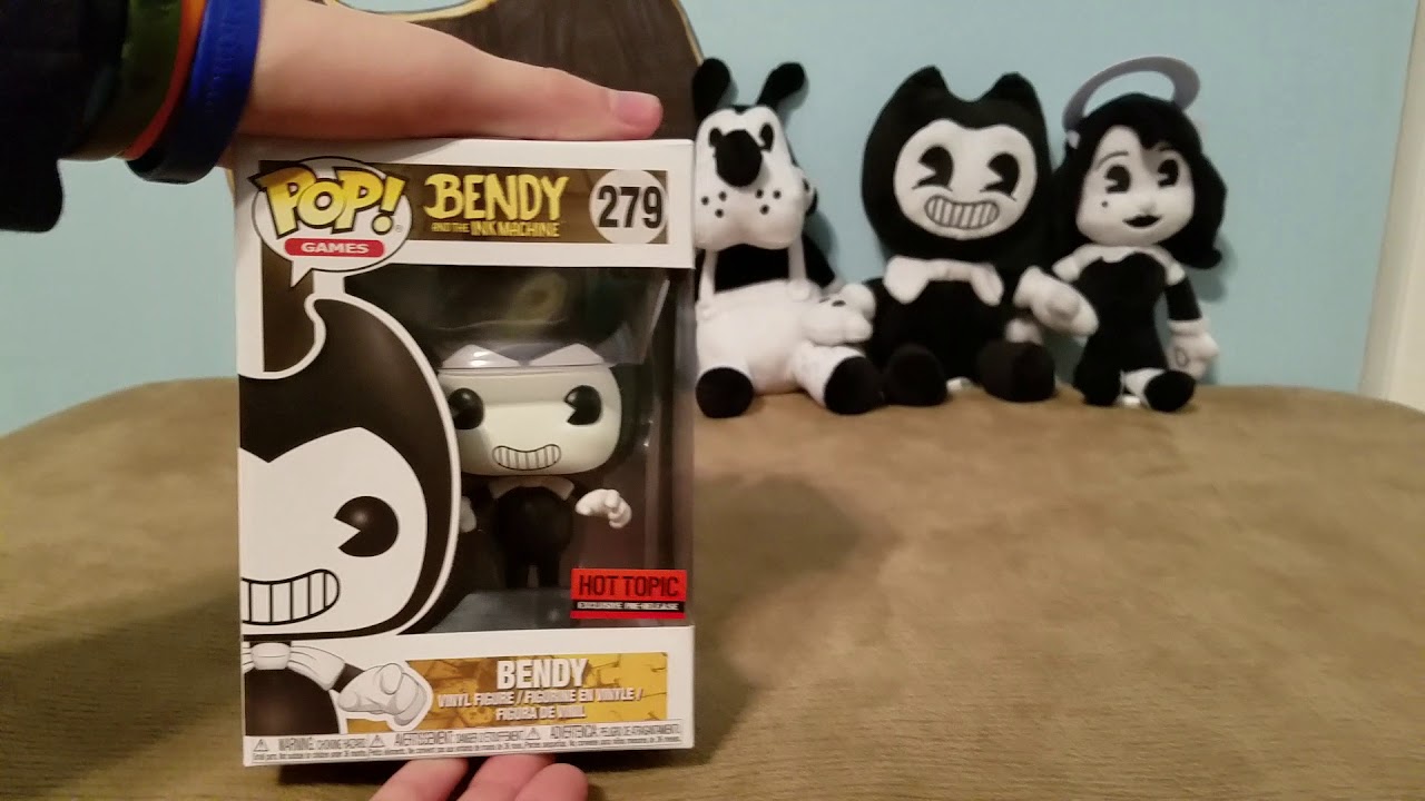 Pre Release Bendy and The Ink Machine Funko Pop Review Unboxing Hot ...