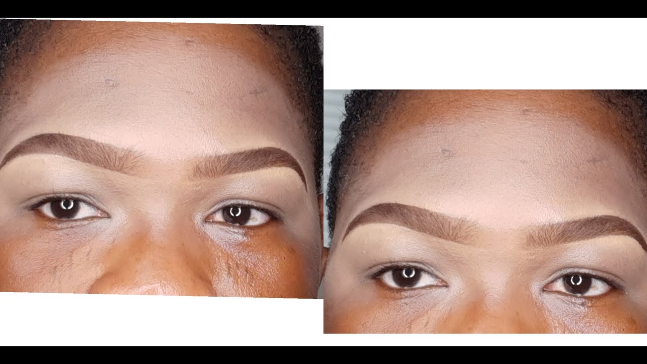 Easy brow tutorial - YouTube