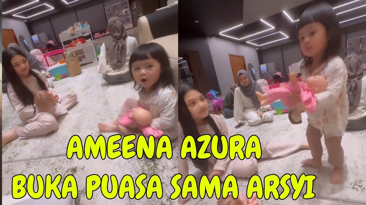 LIVE MALAM AMEENA AZURA TARAWIH SAMA TANTE ARSYI!! - YouTube