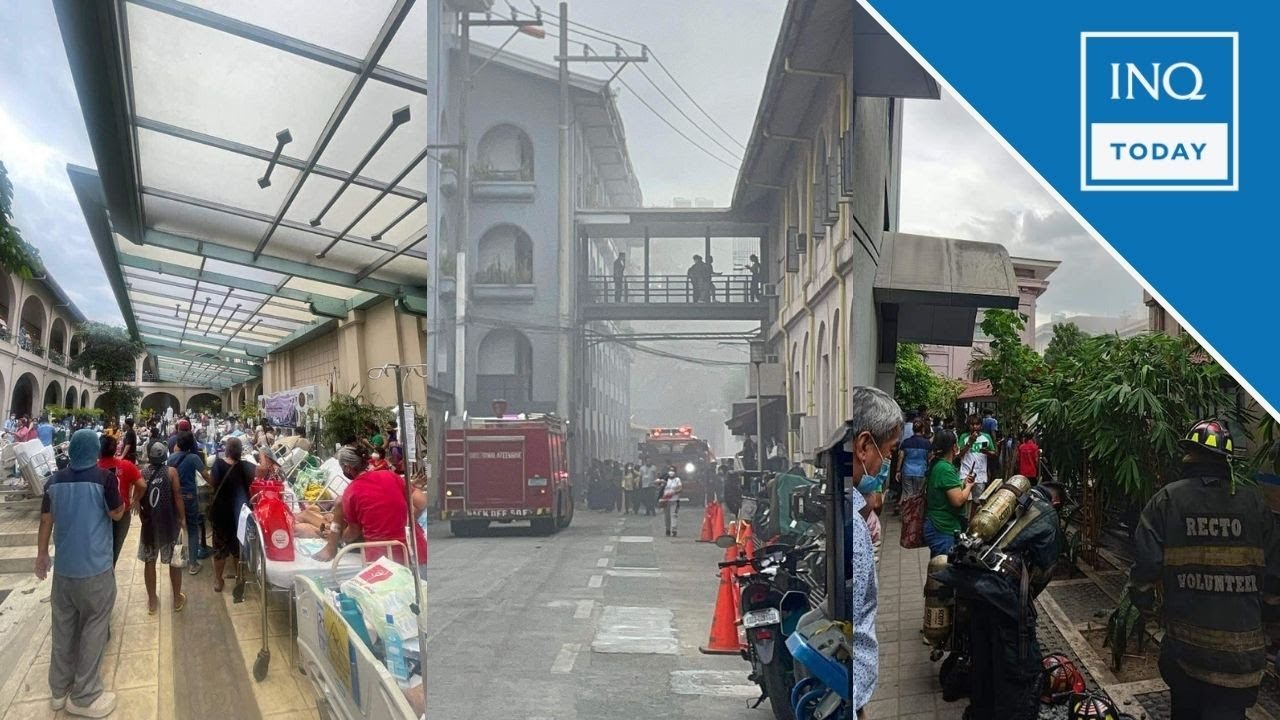 Fire hits PGH main building | INQToday - YouTube