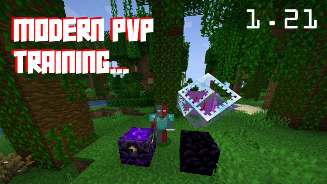 Modern PVP kit Training! [Crystal PVP, Respawn-Anchor& Mace] Mee-Gatron ...