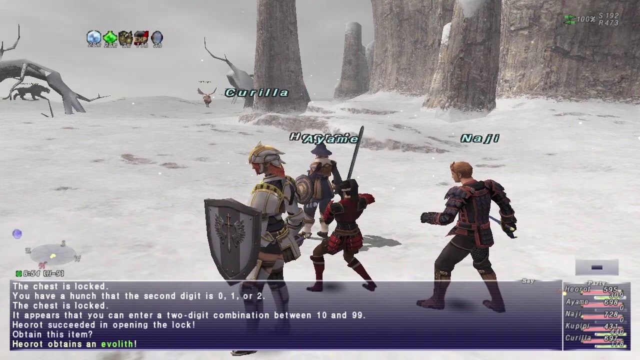 Final Fantasy XI #043, Beaucedine Glacier: To White Mage Level 40 - YouTube