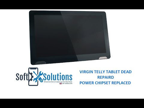 Dead Virgin Telly Tablet | Not Charging | Won’t Turn on. Power IC ...