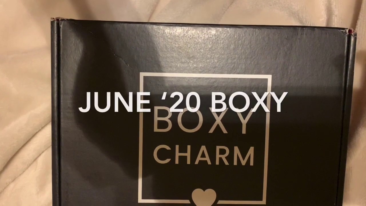 BoxyCharm June 2020 Monthly Makeup Box Opening! - YouTube