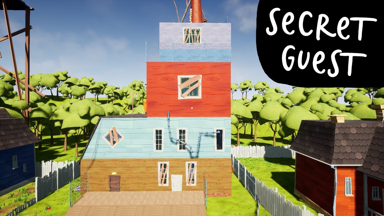 Secret Guest - Hello Neighbor mod kit - YouTube