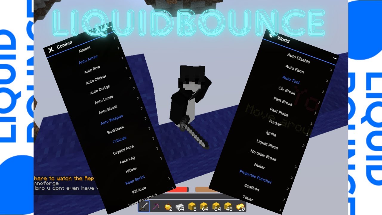 dominating hypixel bedwars (ft. liquidbounce nextgen) - YouTube
