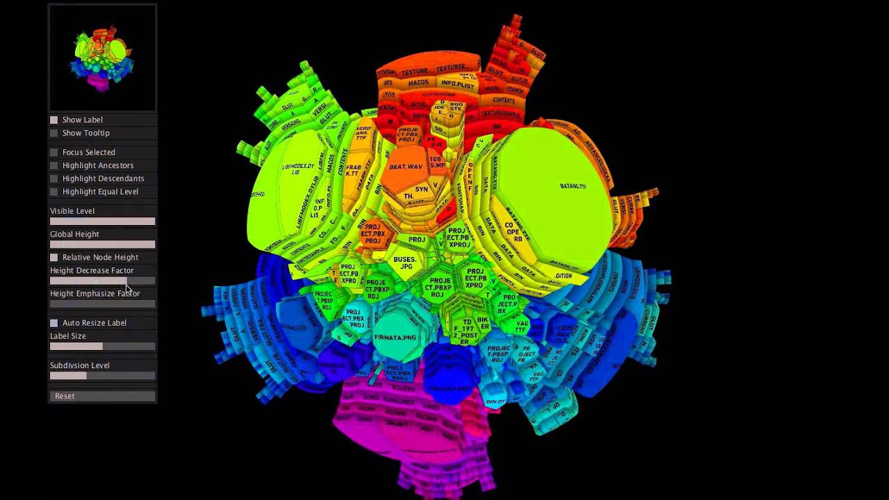 Interaction techniques for a Strata Treemap - YouTube