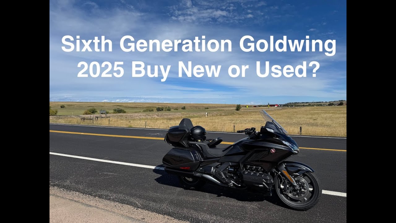 Sixth Generation Goldwing - Buy New or Used in 2025? - YouTube