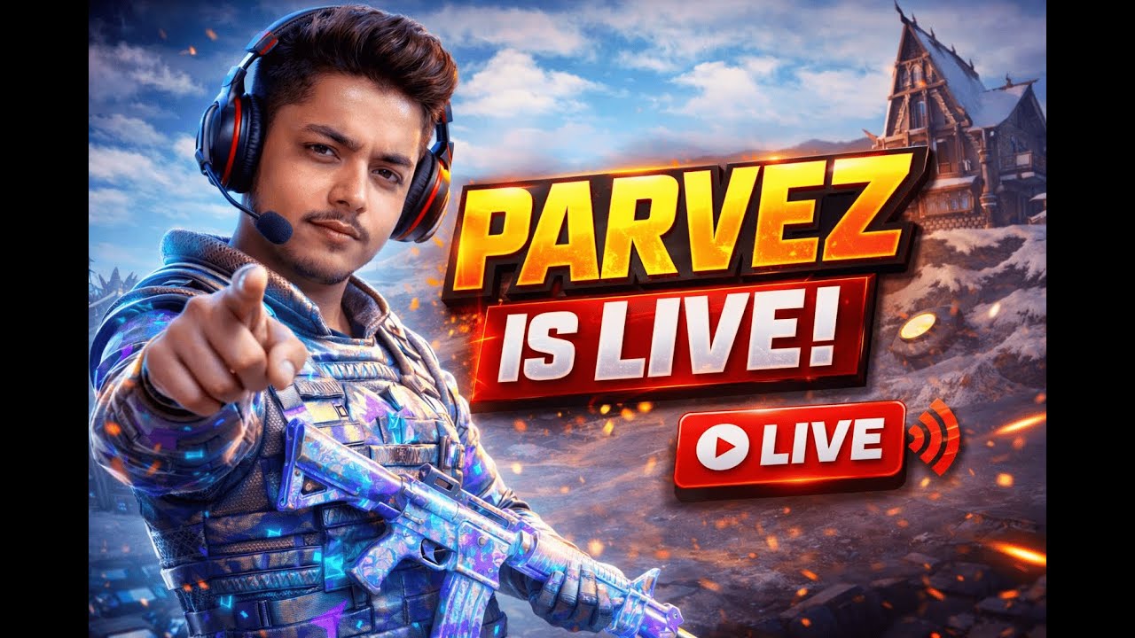 🔴 LIVE NOW | ParvezisLive – Daily Gaming Grind 🎮WITH IPHONE16PROMAX ...