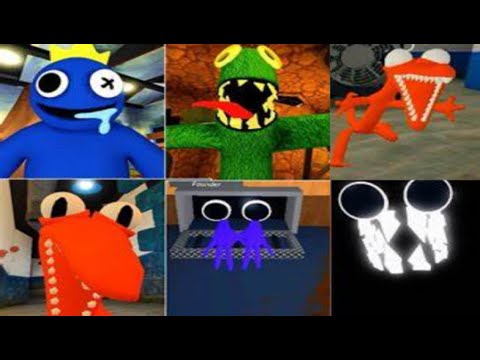 All Rainbow Friends Jump scares - YouTube