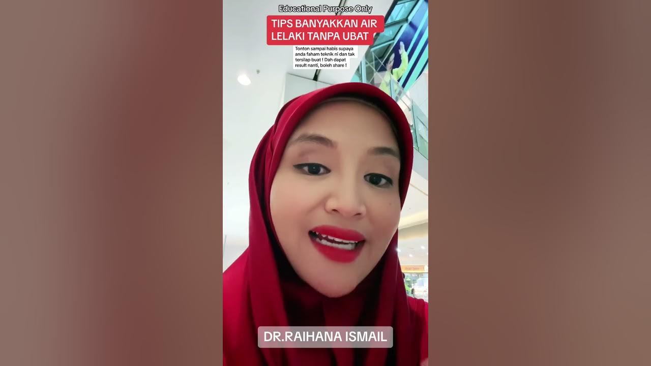 Teknik banyakkan air lelaki tanpa ubat - YouTube