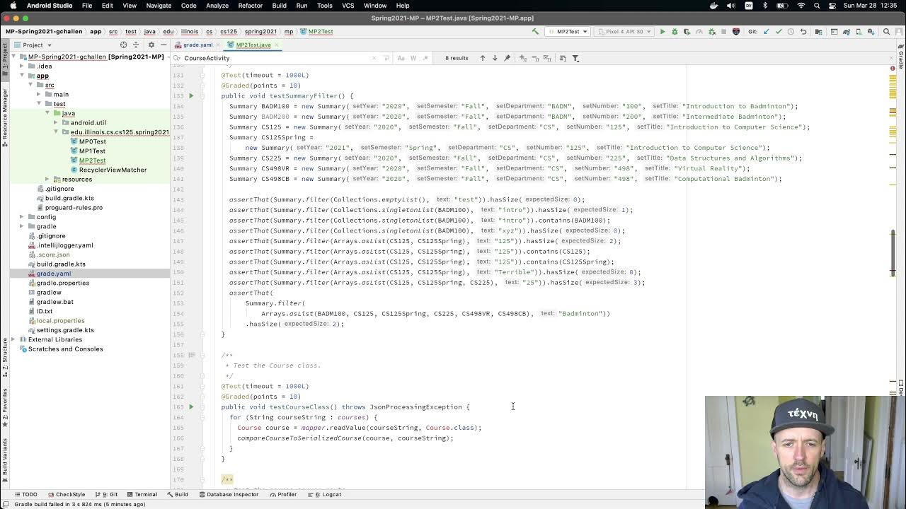 CS 125 Spring 2021 MP2: Getting Started with MP2 - YouTube