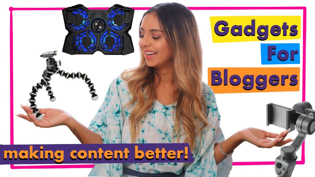 6 Gadgets Every Blogger / YouTuber Needs! - YouTube