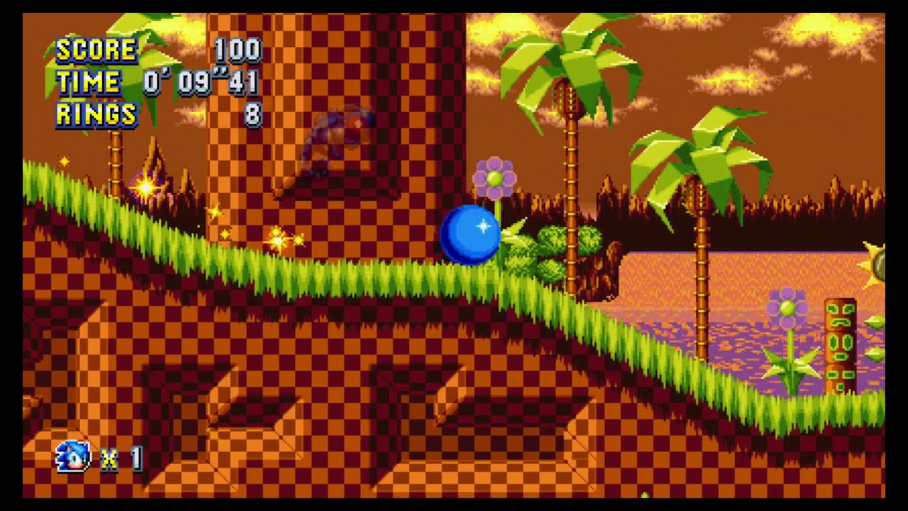 Sonic Mania Plus - Encore Green Hill Zone Act 1 in 0'28'43 (Sonic) [Switch] - YouTube