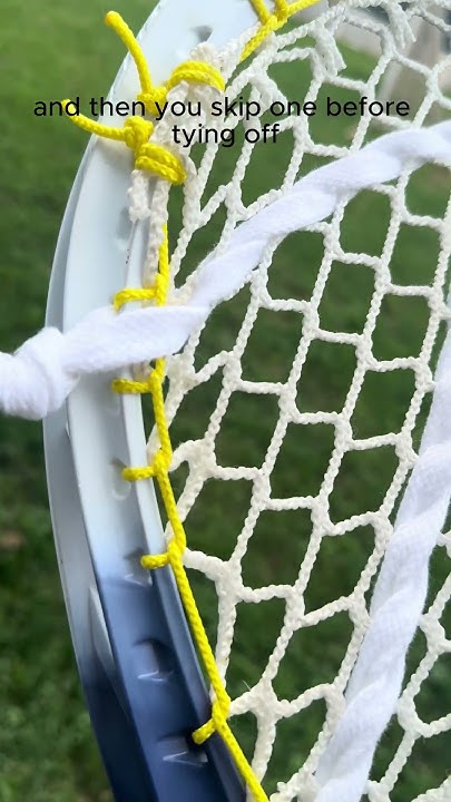 STX Eclipse 3 Stringing Pattern - YouTube