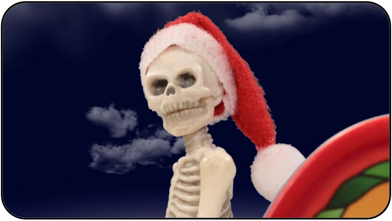 "Here Comes Santa Bones" | a stop motion animation short Christmas film ...