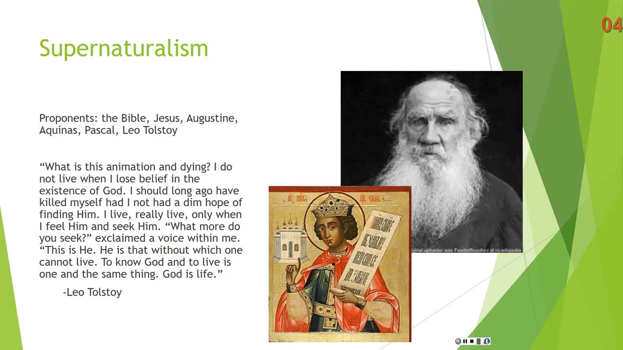 Introduction to Philosophy: Meaning of Life, Part 2: Meaning and God ...