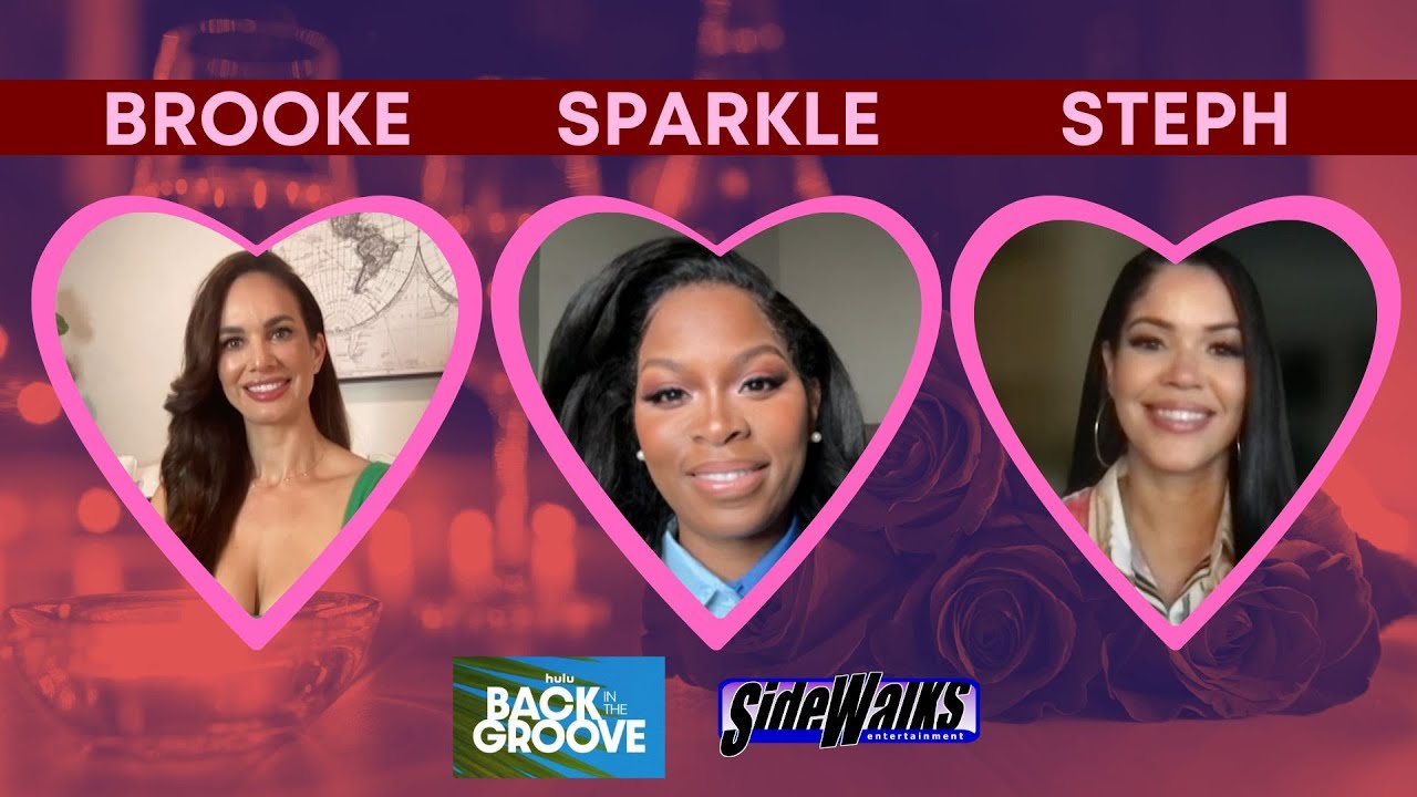 Meet Sparkle, Steph and Brooke from Hulu's Back in the Groove - YouTube