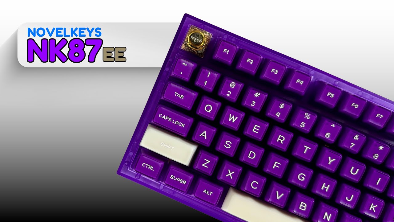 NK87 Entry Edition Mechanical Keyboard (Custom Build & Mod) - YouTube